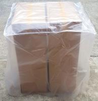 China Custom Reusable PVC Pallet Cover Waterproof UV Resistant Tarpaulin 4 Mil Thickness for sale