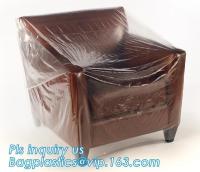 China HDPE LDPE Plastic Pallet Cover Waterproof Dust Sheet 4m x 5m 200mic for sale