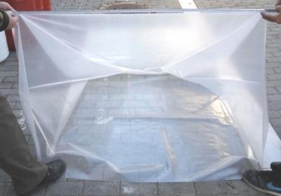 China Gusseted Pallet Covers LDPE HDPE 5mic 200mic Dustproof Waterproof for Shipping and Storage for sale