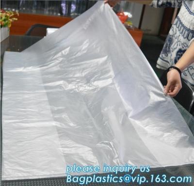 China Waterproof Plastic Pallet Covers 5mic 200mic LDPE HDPE Dustproof Furniture Covers for sale