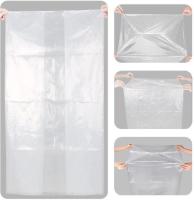 China Waterproof Plastic Pallet Covers 5mic 200mic LDPE HDPE Dustproof Furniture Covers for sale