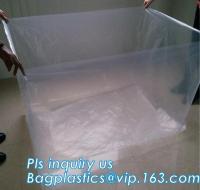 China PE Moisture Proof Plastic Pallet Cover 80x120x250 cm for Europallet Dustproof Protection for sale