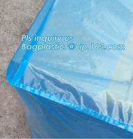 China Sealable Square Bottom Pallet Shrink Wrap Plastic Cover 4 Mil Black Lightproof Waterproof for Bags Jumbo for sale