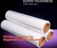 China LLDPE Stretch Wrap Film 20 Micron 500mm Width for Manual and Automatic Pallet Wrapping for sale