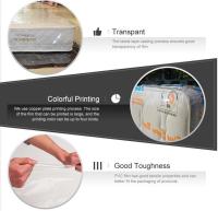 China Transparent PVC Film Roll 3mm Thick for Inflatables Balls Water Toy Packaging 500-2500mm Width for sale
