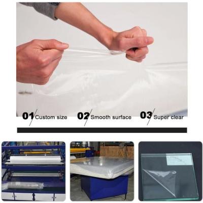 China PE Protective Film Roll 20-200 Micron Thickness 500-3000mm Width for Furniture Packing for sale