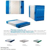 China LDPE Mattress Storage Bag Vacuum Pack 0.06mm Thickness Dust Cover for King Queen Size for sale