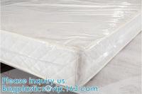 China LDPE Mattress Storage Bag Vacuum Pack 2.45m Width 20 Micron Thickness Furniture Dust Cover for sale