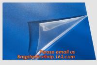 China High Performance Acrylic Adhesive PE Surface Protective Film Blue Color 0.02mm to 0.10mm Thickness for sale