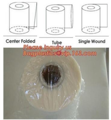 China High Transparency POF Heat Shrink Film 12-30mic Center Folded for Food Beverage Packaging for sale