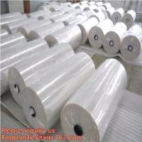 China Polyolefin POF Heat Shrink Wrap Film 12mic 19mic Pre-Perforated Clear Protective Roll for sale