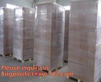 China Polyolefin POF Heat Shrink Wrap Film 12mic 19mic Pre-Perforated Clear Protective Roll for sale