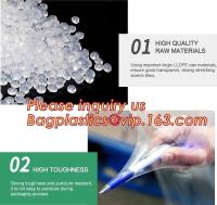 China PVC Cling Film Wrap Roll 0.017mm Thickness 300mm Width Clear Stretch Wrapping Plastic Film for sale