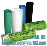 China Industrial 55 Gallon Drum Liners on Rolls HDPE Clear Trash Bags 0.015mm for sale