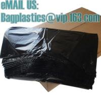 China Industrial 55 Gallon Drum Liners on Rolls HDPE Clear Trash Bags 0.015mm for sale