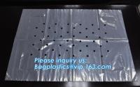 China Custom Biodegradable Clear Poly Sheeting Lay Flat Tubing 200mm-900mm Width 9 Mic Thickness for sale