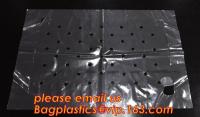 China Custom Biodegradable Clear Poly Sheeting Lay Flat Tubing 200mm-900mm Width 9 Mic Thickness for sale