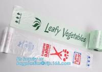 China Biodegradable HDPE Produce Bags on Roll 6-50 Micron for Fresh Fruit Vegetable Packaging for sale