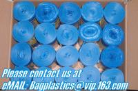 China Biodegradable Plastic Soiled Linen Bags 30 Gallon LDPE HDPE Custom Thickness for sale
