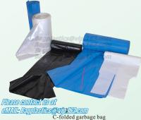 China Biodegradable Plastic Soiled Linen Bags 30 Gallon LDPE HDPE Custom Thickness for sale