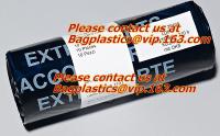 China Biodegradable HDPE Garbage Bags 33 Gallon 1.2 Mil Heavy Duty Trash Liners for sale