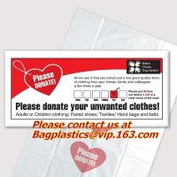 China Biodegradable HDPE Charity Donation Bags Heavy Duty 13 Gallon Reusable Leakproof for sale