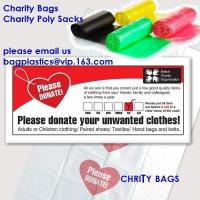 China Biodegradable HDPE Charity Donation Bags Heavy Duty 13 Gallon Reusable Leakproof for sale