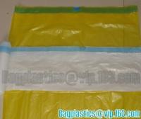 China Heavy Duty Biodegradable Drawstring Trash Bag 13 Gallon 0.9 Mil for Kitchen Waste for sale