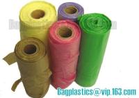 China 4-6 Gallon HDPE Trash Bags 19.7x23.6 Inch Small Garbage Bags for Bathroom Kitchen Office Home for sale