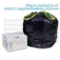 China Compostable 4-6 Gallon Trash Bags 220 Count HDPE Wastebasket Liners for Home Office for sale