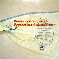 China 100 Compostable Biodegradable Shopping Bags T-Shirt Style Carry Bags Holds 25 Pounds for sale
