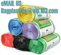 China Compostable Biodegradable Trash Bags 4-6 Gallon for Kitchen Pet Waste Diaper Disposal for sale