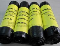 China Compostable Biodegradable Small Trash Bags 4-6 Gallon HDPE Bathroom Kitchen Office Bin Liners 125 Count for sale
