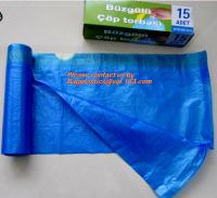 China 4 Gallon Small Trash Bags 30 Count 2 Pack HDPE Plastic Garbage Bags Leakproof Easy Tear for Bathroom Office for sale
