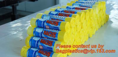China 4 Gallon Small Trash Bags 20x18 Inch 1 Mil Thick HDPE Wastebasket Liners 150 Count for sale