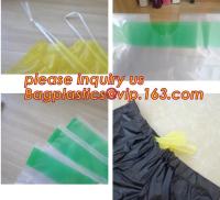 China Red Polyethylene Biohazard Bags 0.43 Gallon 8.5x11 Inch with Steel Wire Frame Holder for sale
