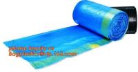 China Individually Packed Waste Bags 4 Gallon 17x19 Inch Single Folded PE Trash Liners for Home Office for sale