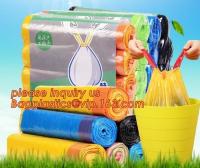 China Individually Packed Waste Bags 4 Gallon 17x19 Inch Single Folded PE Trash Liners for Home Office for sale