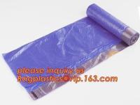 China Biohazard Waste Disposal Bags 24x23 Inch 1.3 Mil LLDPE Red Infectious Waste Liners Pack of 25 for sale