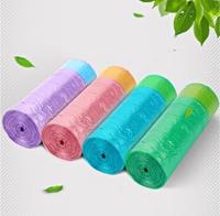 China Biodegradable Medium Trash Bags 45x60cm Extra Strong Plastic Garbage Bags 100pcs for Home Office for sale