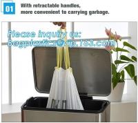 China Biodegradable Jumbo Trash Bags 33 Gallon 1.2 Mil Heavy Duty Recycling Garbage Bags 100 Count for sale