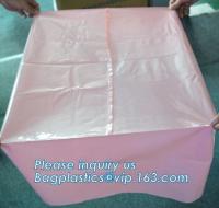 China Heavy Duty 1.1 MIL Carton Liners 33 Gallon 100 Count Recycled Plastic Garbage Bags for sale