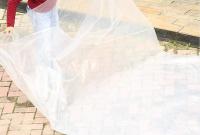China Extra Large Clear Poly Storage Bags 75x106 Inch 5.9 Mil Heavy Duty Jumbo Bags with Ties for sale