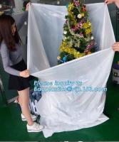 China Extra Large Clear Poly Storage Bags 75x106 Inch 5.9 Mil Heavy Duty Jumbo Bags with Ties for sale