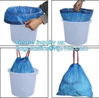 China Biodegradable Trash Bags 50x60cm Strong Rubbish Bags for Home Kitchen Office Bathroom Waste Bin Liners for sale