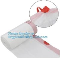China Biodegradable Compostable 13 Gallon Trash Bags 50x60cm Strong Drawstring Kitchen Trash Bags for sale