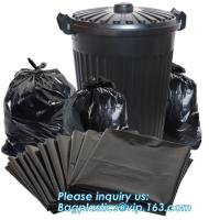 China Extra Strong HDPE Trash Bags 1.5 Mil Thick 13 Gallon Garbage Bags for Kitchen Office for sale