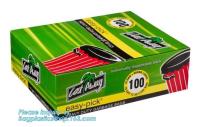 China 13 Gallon Tall Kitchen Drawstring Trash Bags 1.2 Mil Durable HDPE Unscented Bin Liners for sale