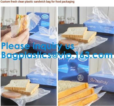 China Plastic Deli Wrap and Bakery Wrap Sheets 10.75x8 Inch Polyethylene Food Service Film for sale