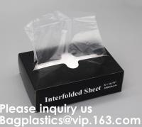 China High Density Polyethylene Food Wrap Sheets 8 x 10.75 Inch 0.45 Mil 10000 Pack for sale